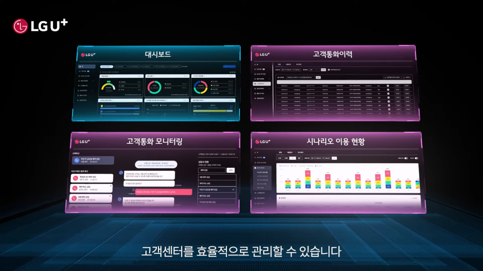 유플러스 월정액 AI 고객센터 추천, 유플러스 AICC 클라우드
